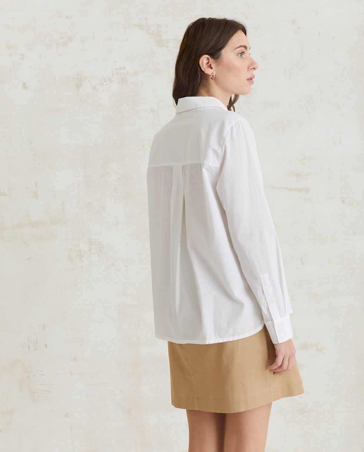 Košile Carli White - Green Butik