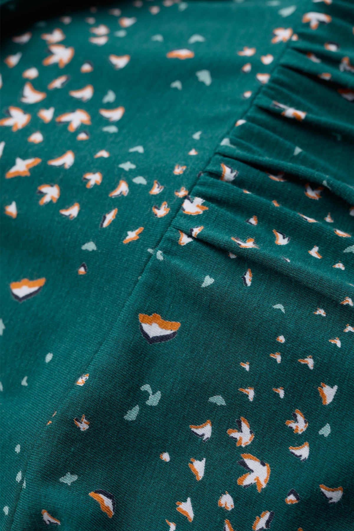 Šaty Paint Shards Starlings - Green Butik