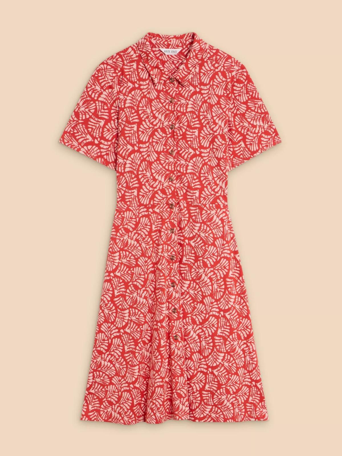 Šaty Ria Red - Green Butik