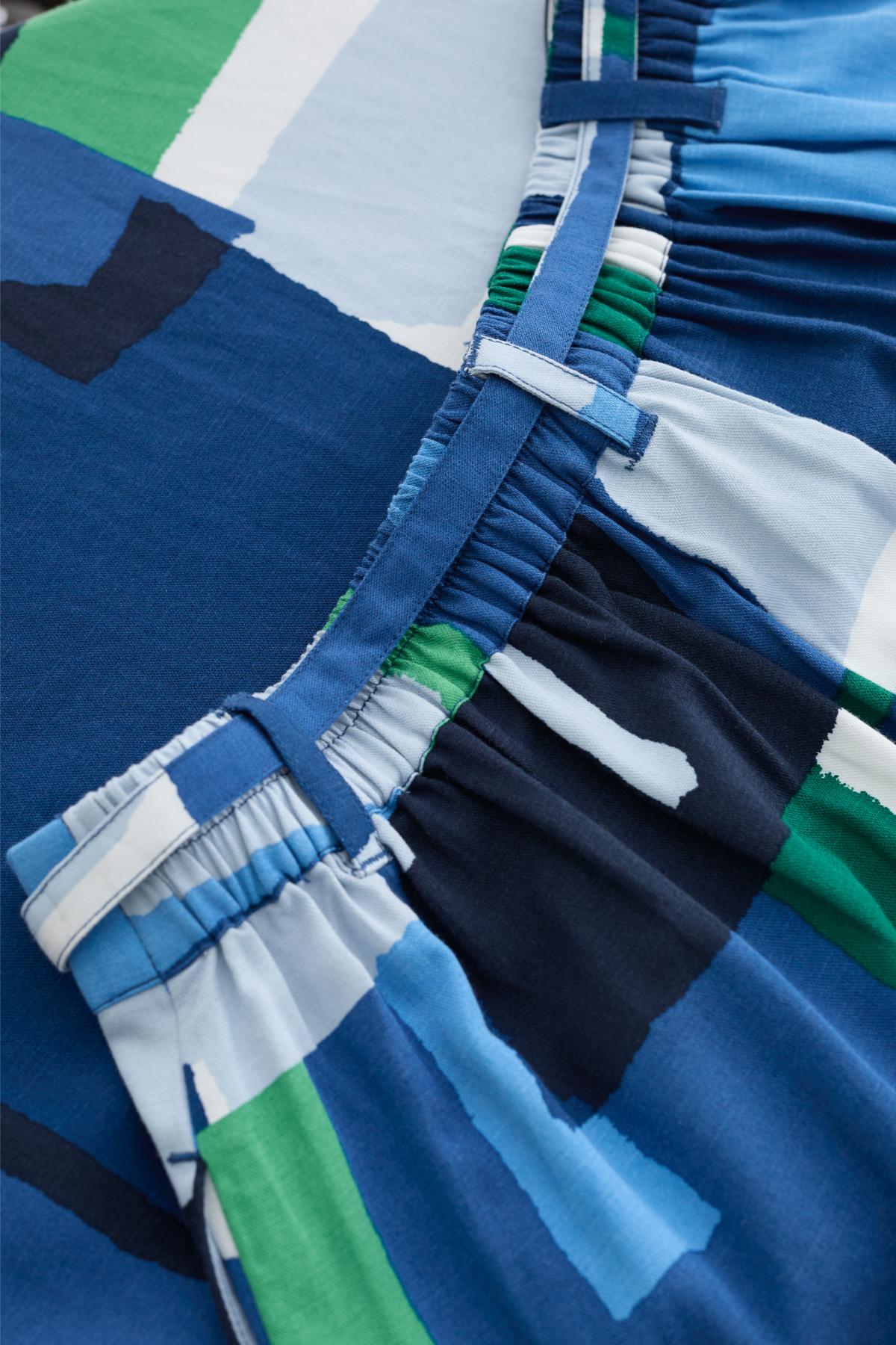 Sukně Allantide Francis Collage - Green Butik