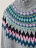 Svetr Izzy Fair Isle - Green Butik